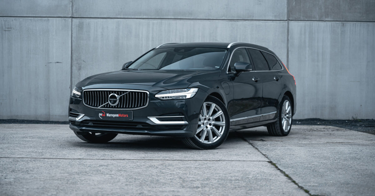 Volvo V90 T8 twin engine stationwagen | Waregem Motors BV