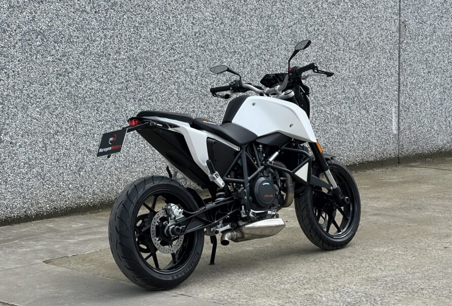 KTM 690 Duke White | Waregem Motors BV